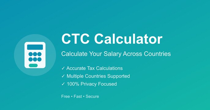 CTC Calculator India | Salary & Tax Calculator